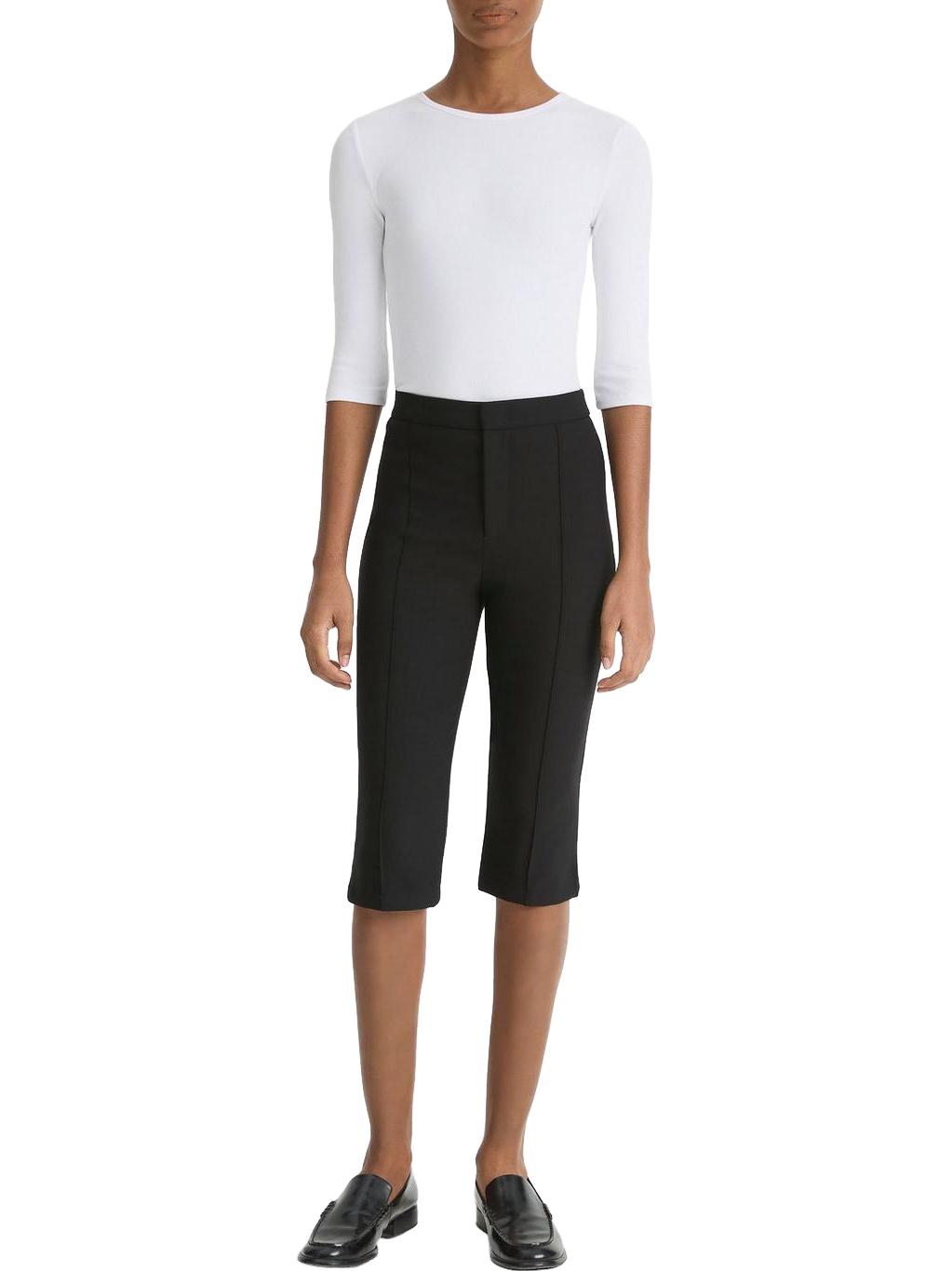 VINCE Vince Elbow-Sleeve Crew Neck T-shirt